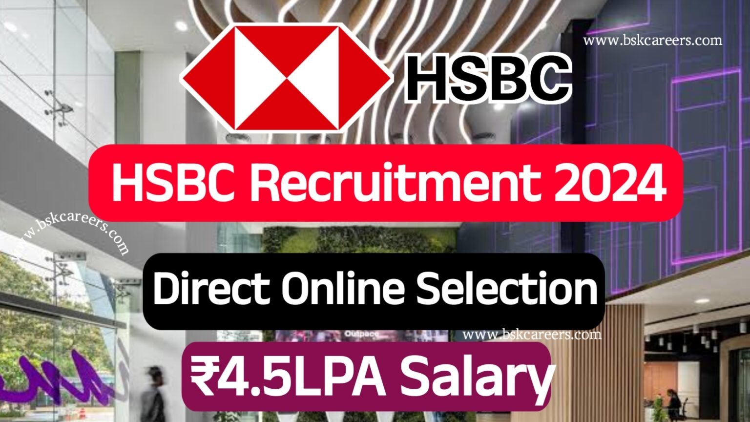 HSBC Recruitment 2024 | Latest Jobs For Freshers 2024 | HSBC Direct ...