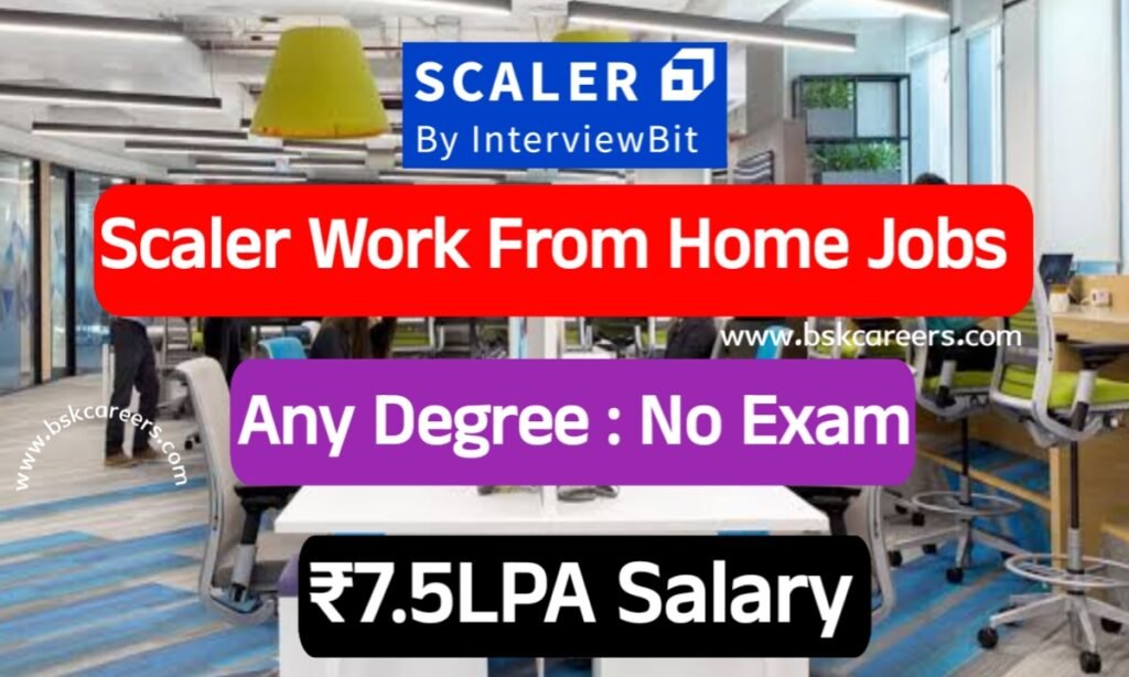 Scaler Work from home jobs 2024 | Latest Jobs For Freshers 2024 ...